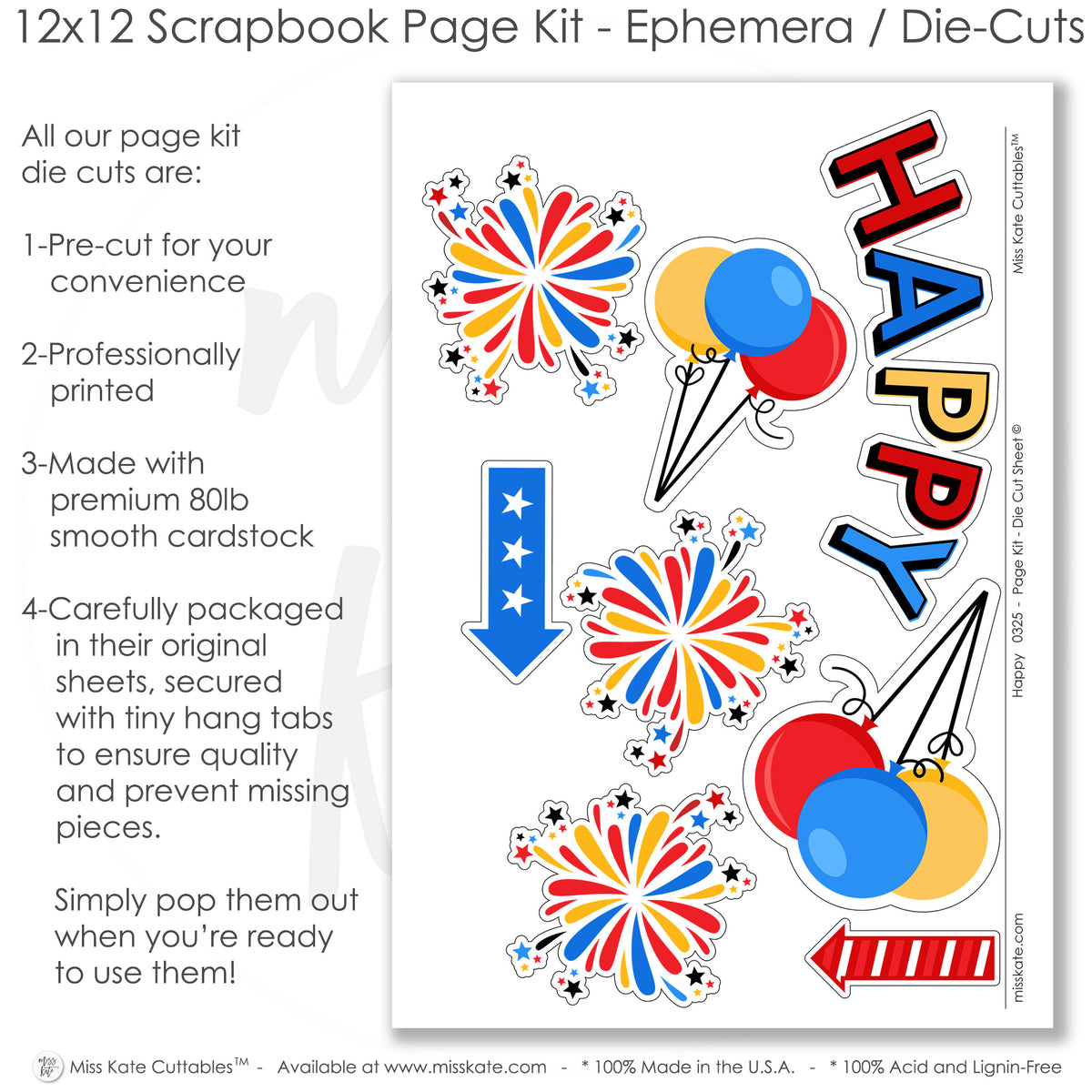 Happy for Disney 12x12 Scrapbook Page Kit | Give Your Memories a Home ...
