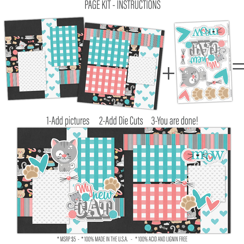 My New Cat - Page Kit -by Miss Kate Cuttables – MISS KATE