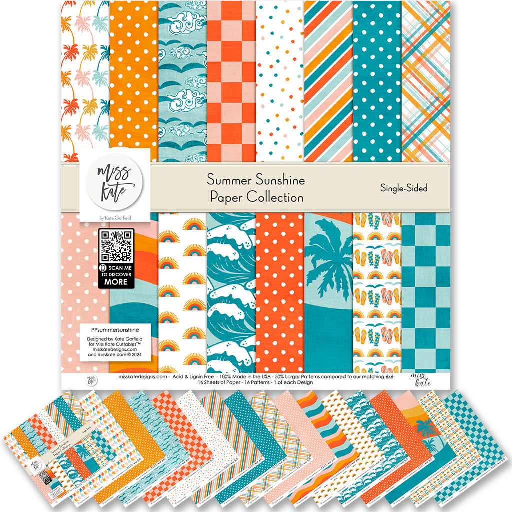 Summer Sunshine - Scrapbook Paper Pack – MISS KATE