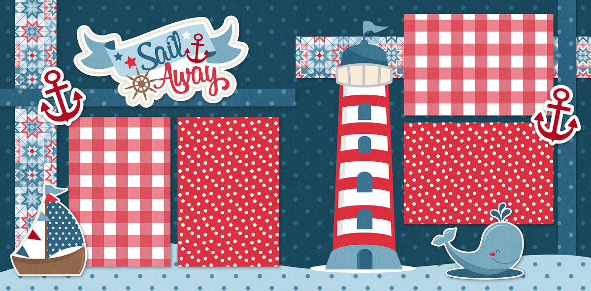 Sail Away - Page Kit -by Miss Kate Cuttables – MISS KATE