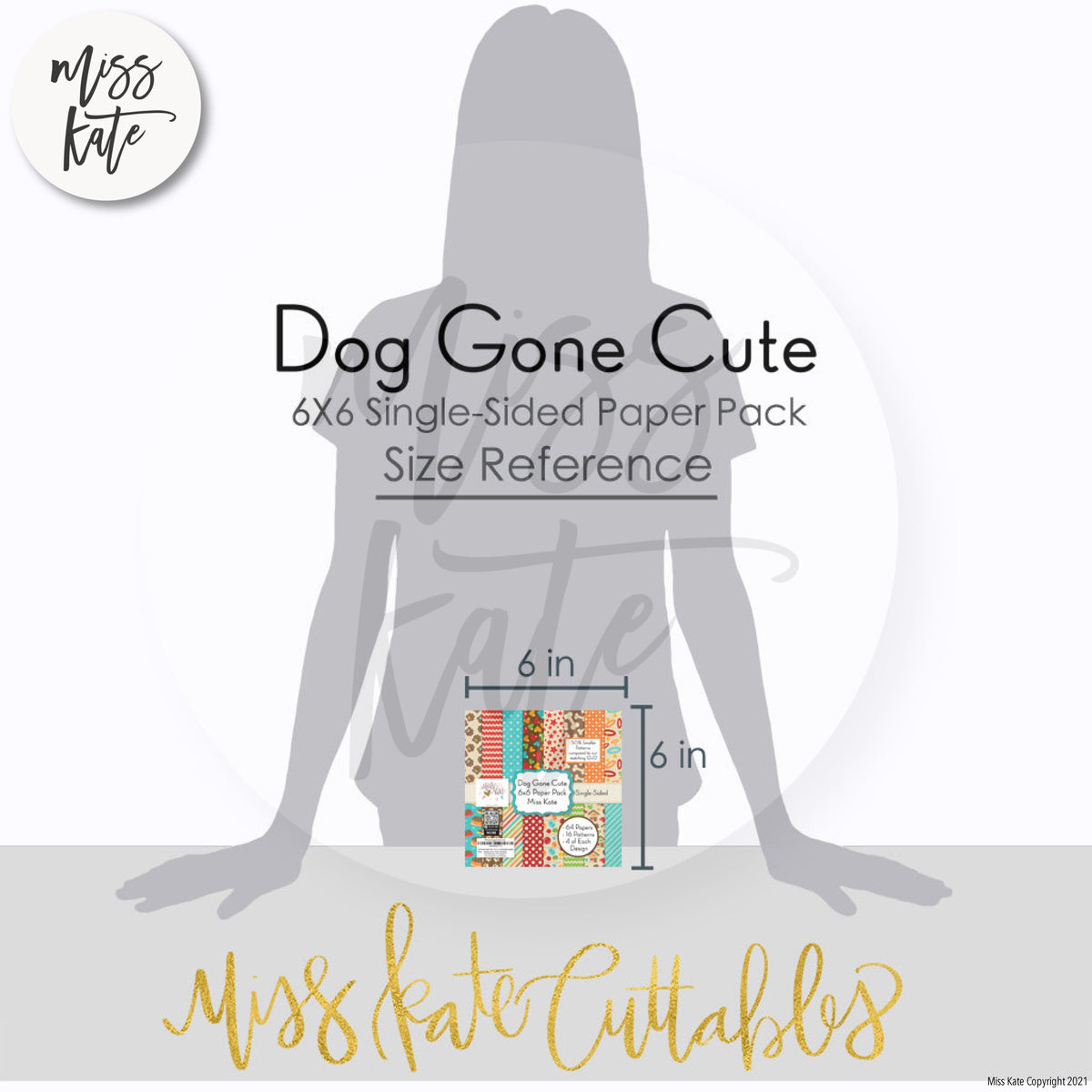 Dog Gone Cute 6x6 Scrapbook Paper Pack – MISS KATE