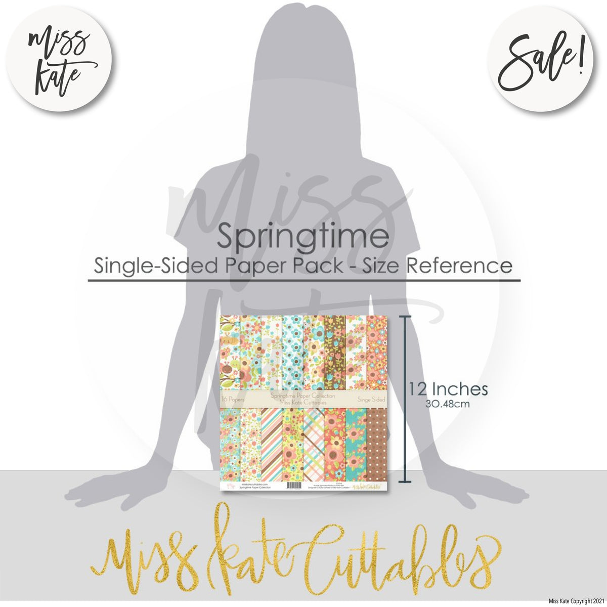 Springtime - Scrapbook Paper Pack – MISS KATE