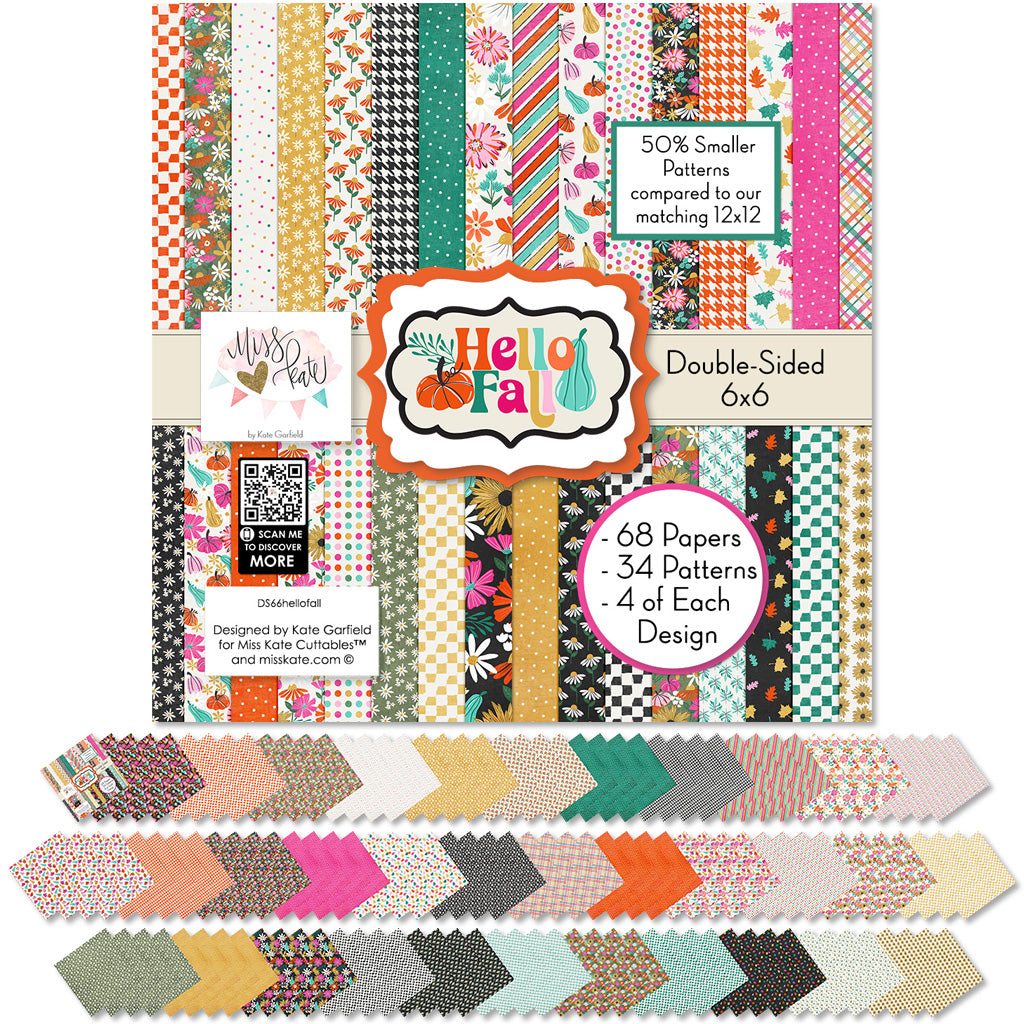 6x6 Paper Packs (Double-Sided) – MISS KATE