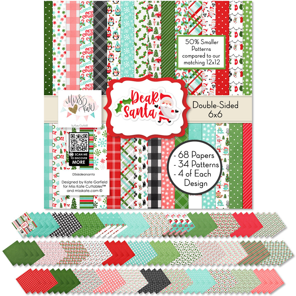 6x6 Paper Packs (Double-Sided) – MISS KATE