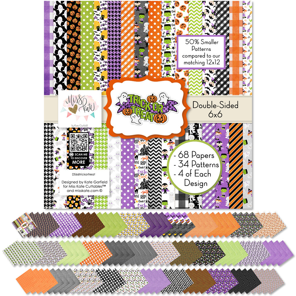 6x6 Paper Packs (Double-Sided) – MISS KATE