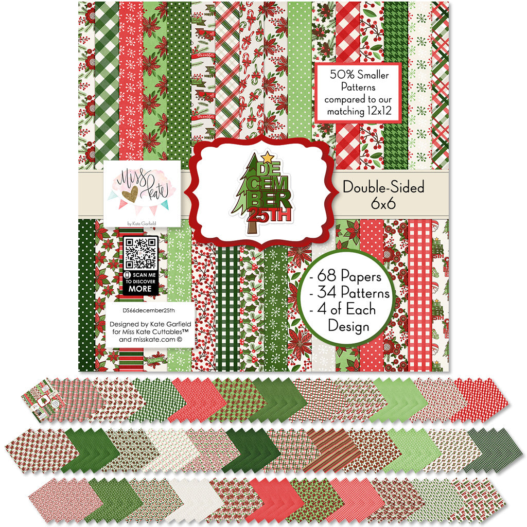 6x6 Paper Packs (Double-Sided) – MISS KATE