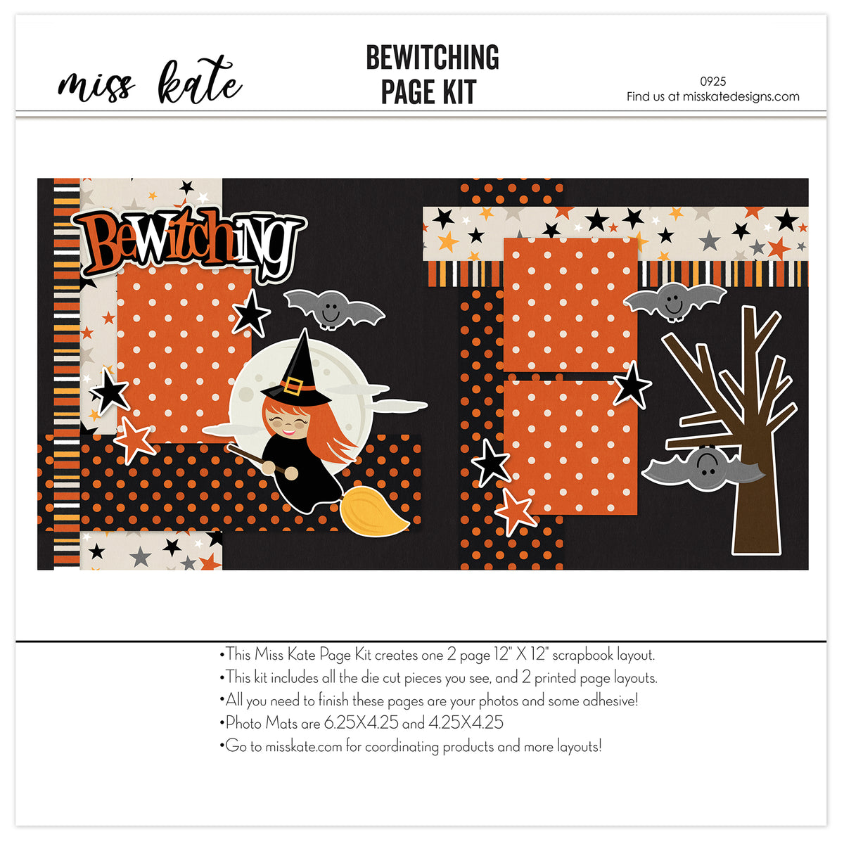 Bewitching - 12x12 Scrapbook Page Kit | Give Your Memories a Home ...