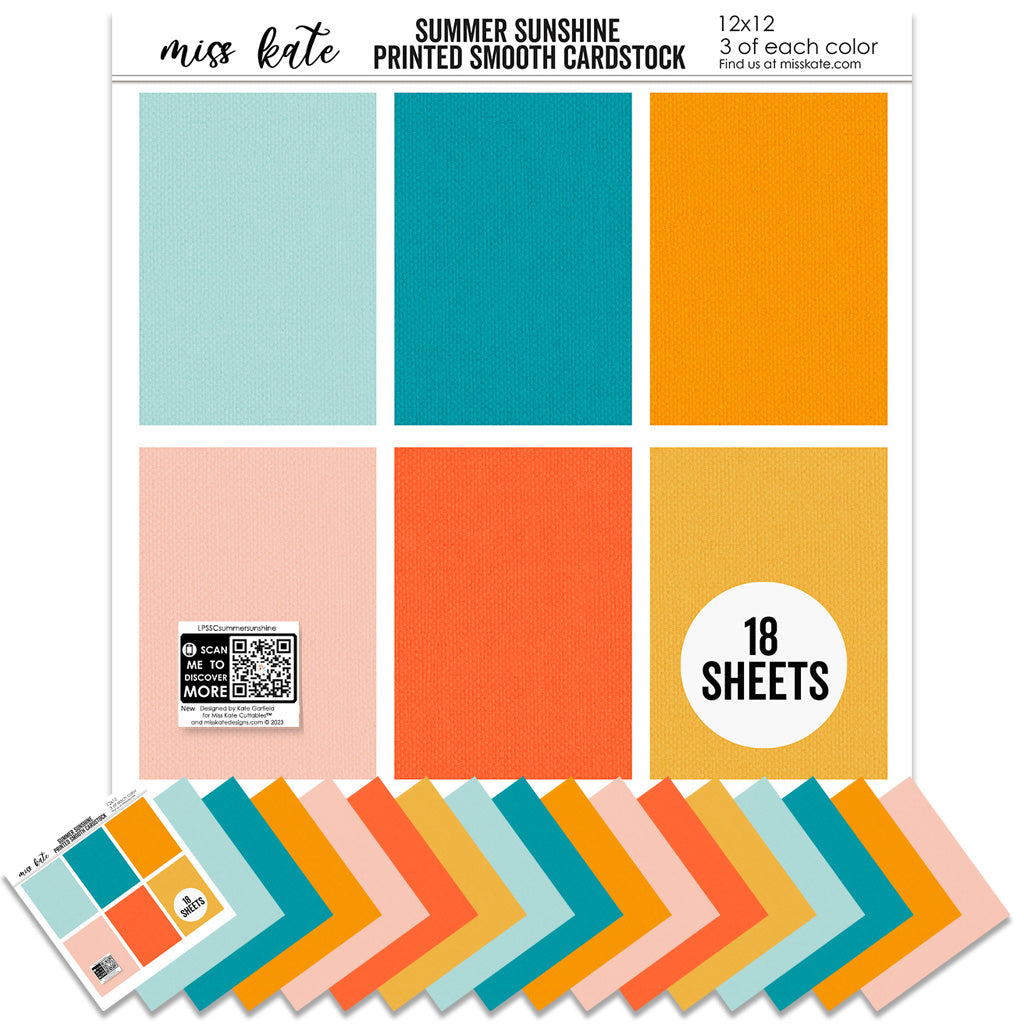 Linen Printed Cardstock – MISS KATE