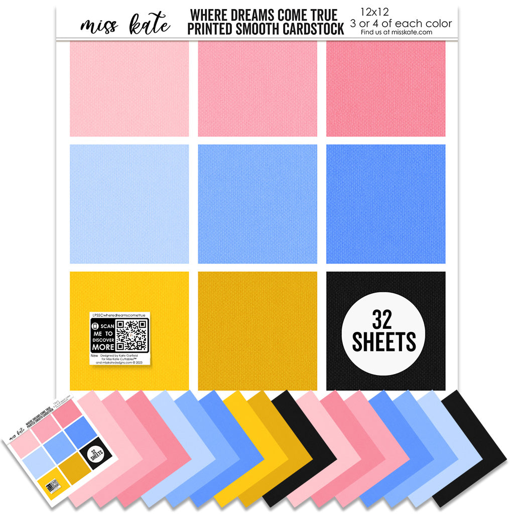 Linen Printed Cardstock – MISS KATE