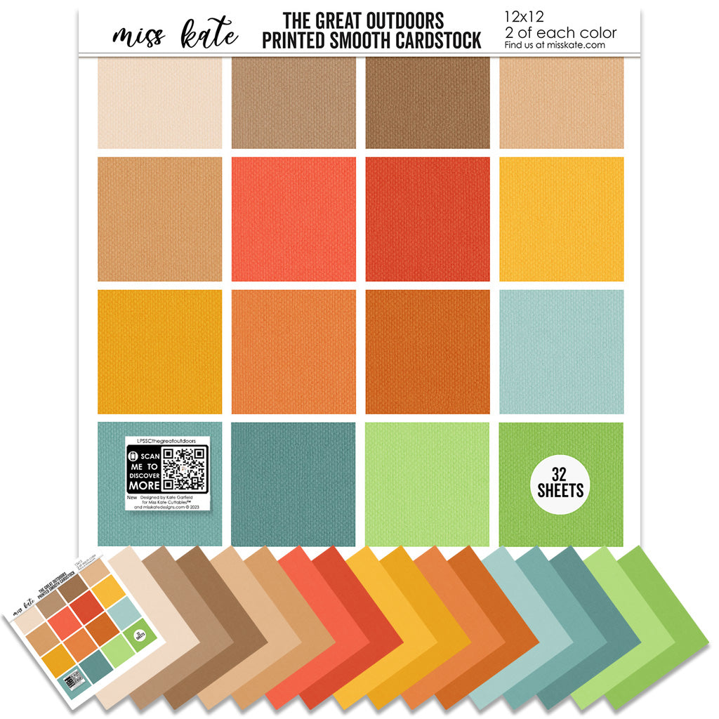 Linen Printed Cardstock – MISS KATE