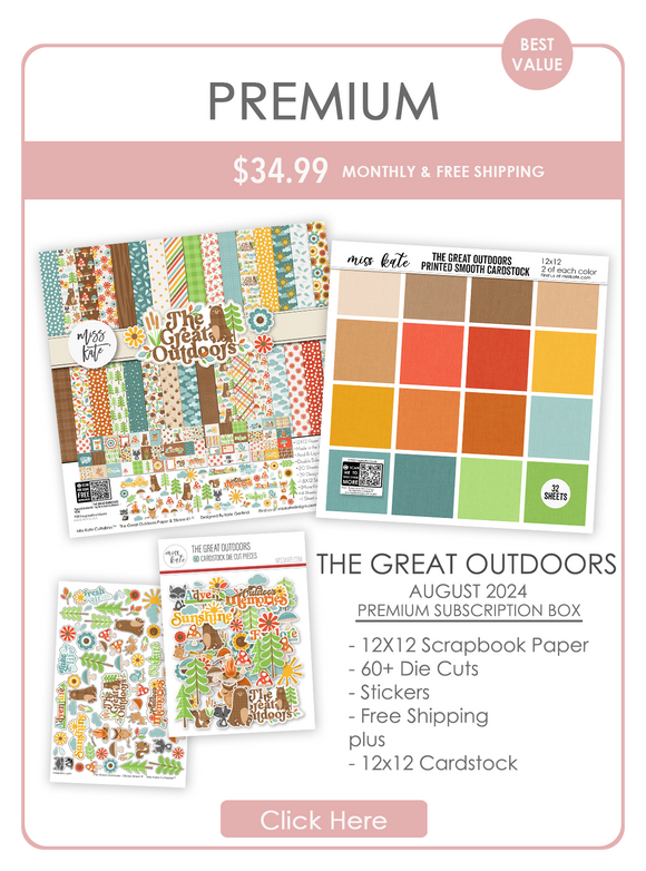 Monthly Subscription Box - August 2024 - The Great Outdoors – MISS KATE