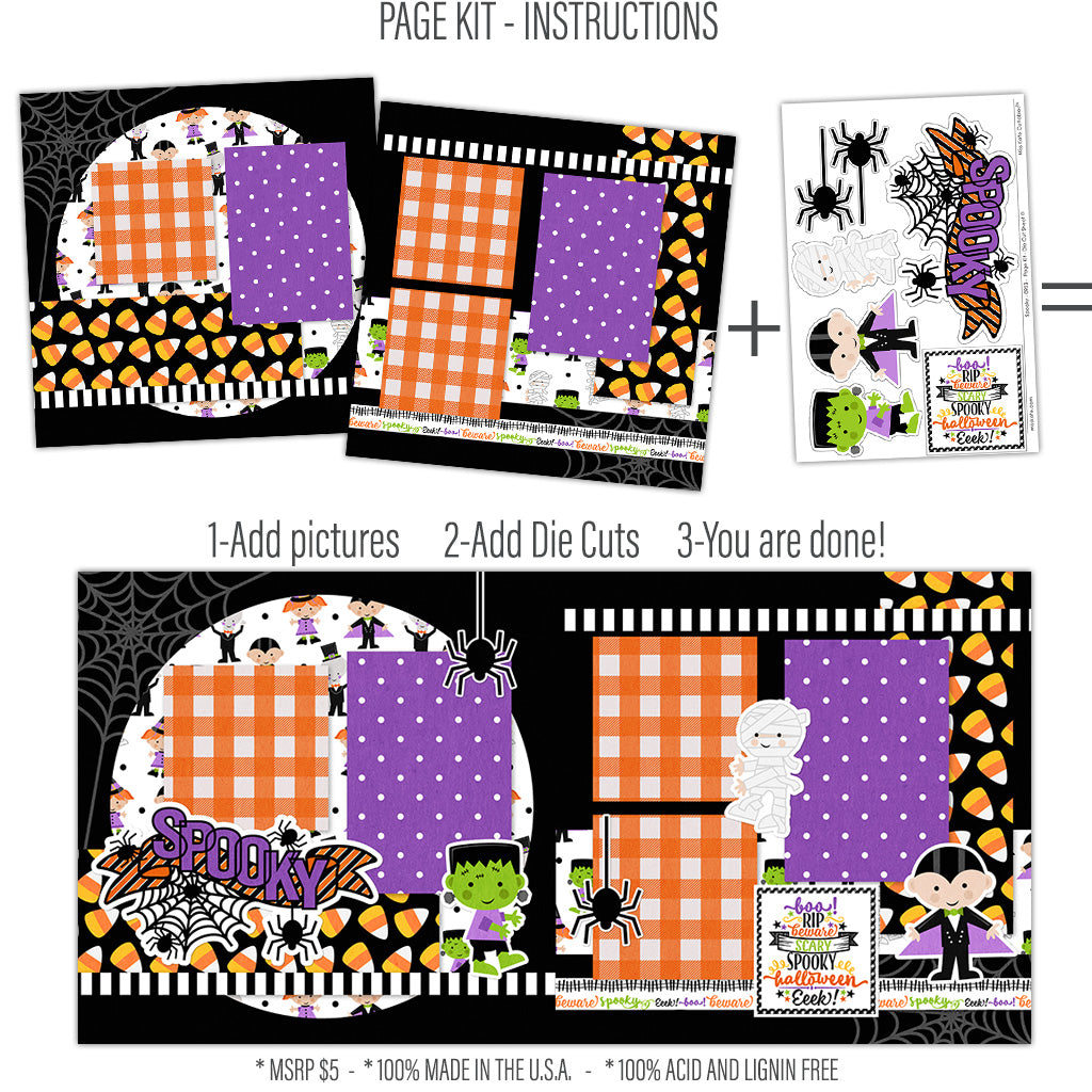 Spooky - Page Kit -by Miss Kate Cuttables – MISS KATE