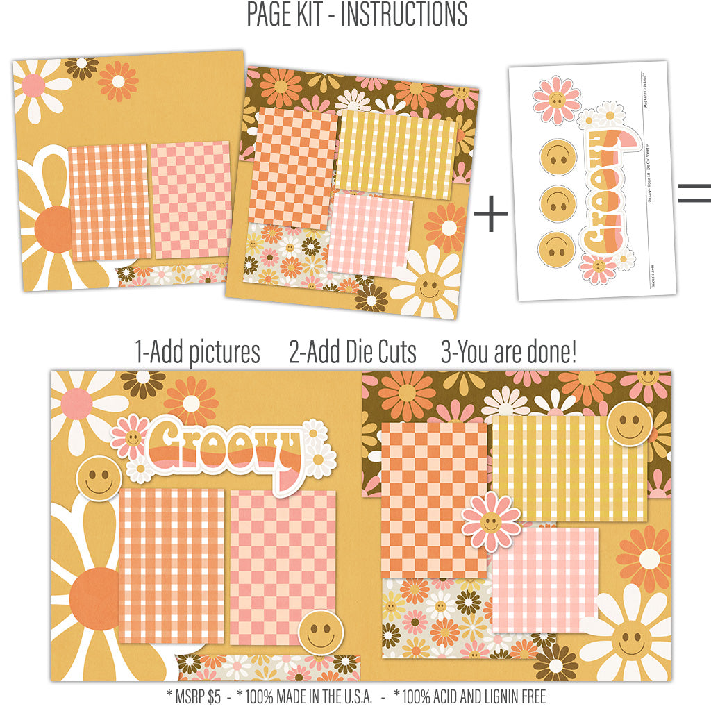 Groovy - Page Kit -by Miss Kate Cuttables – MISS KATE