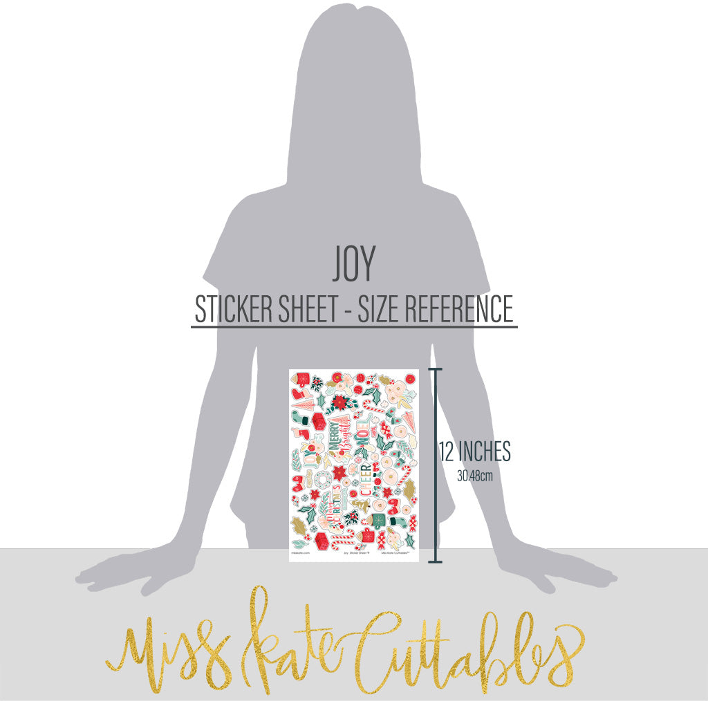 Joy - Sticker Stickers Christmas, planner – MISS KATE