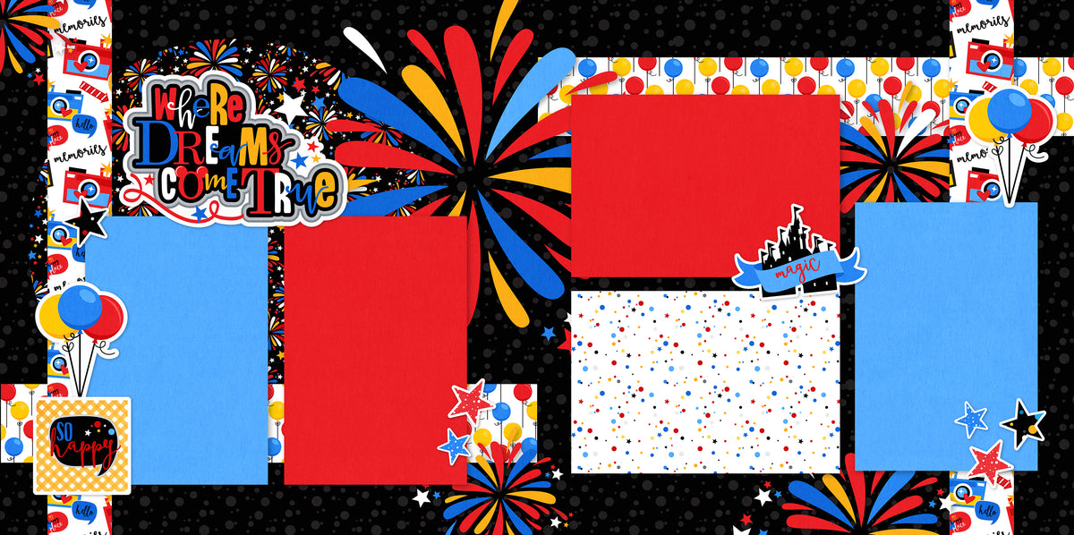 Where Dreams Come True-Disney - Page Kit by Miss Kate Cuttables – MISS KATE