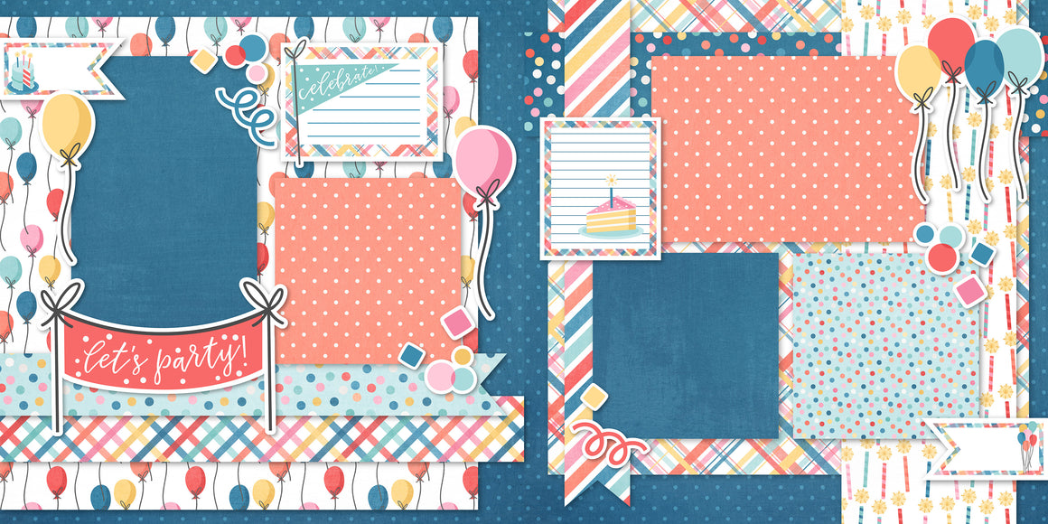 Lets Party - Page Kit -by Miss Kate Cuttables – MISS KATE