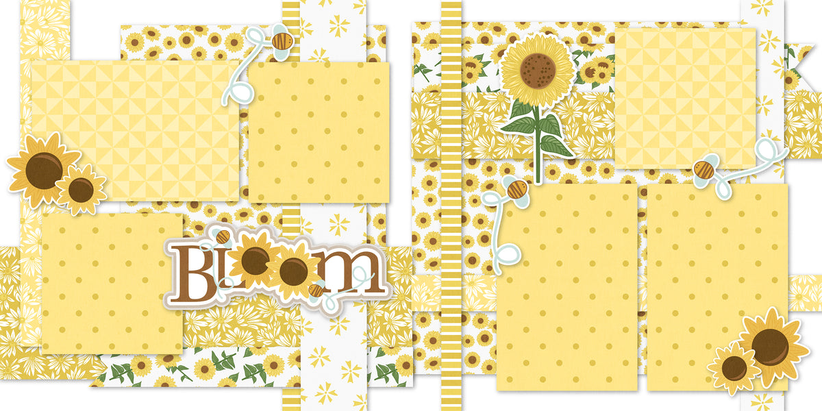 Bloom - Scrapbook Page Kit-by Miss Kate Cuttables – MISS KATE