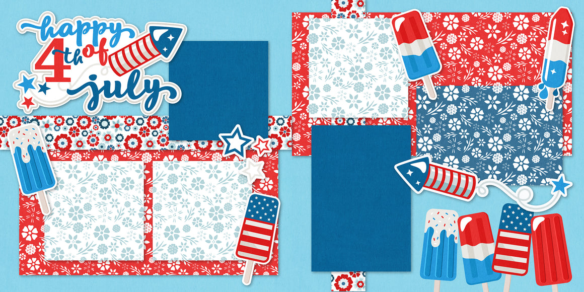 Happy 4th of July - Page Kit by Miss Kate Cuttables – MISS KATE