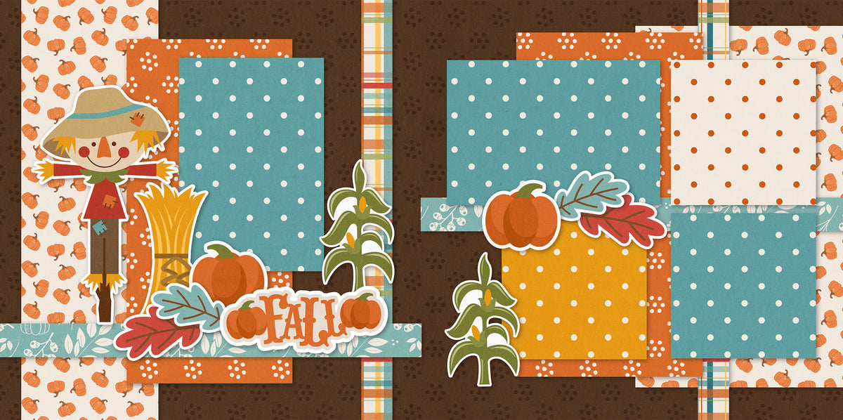 Fall - Scrapbook Page Kit-by Miss Kate Cuttables – MISS KATE