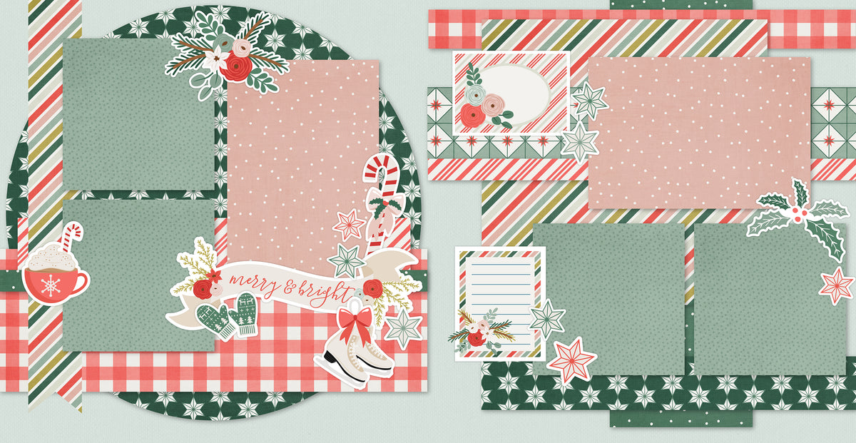 Merry & Bright- Page Kit -by Miss Kate Cuttables – MISS KATE