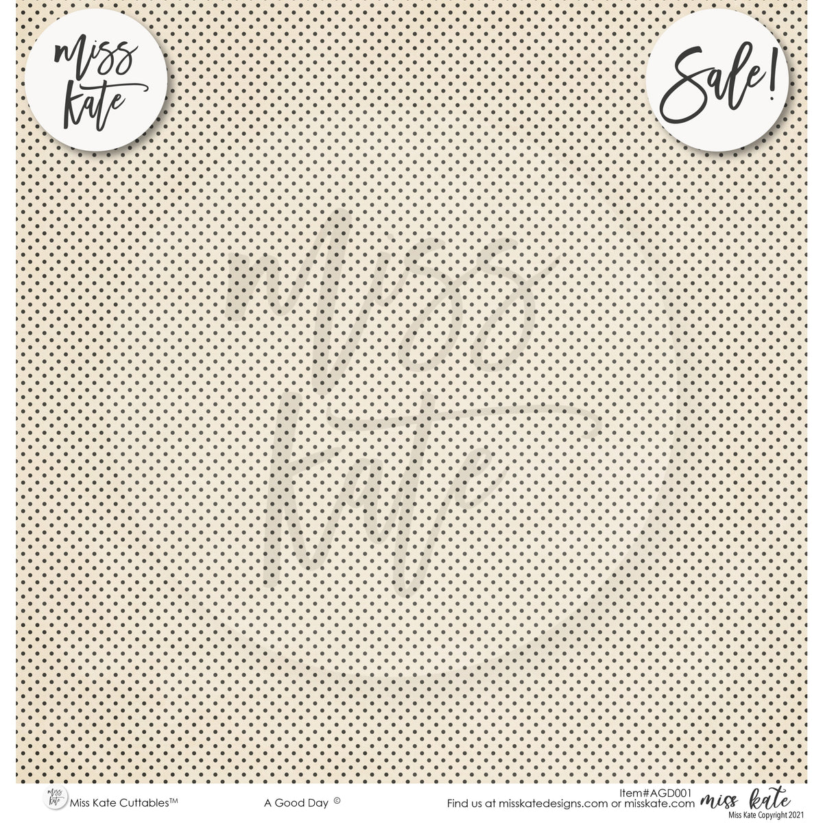 A Good Day Scrapbook Paper & Sticker Kit – MISS KATE