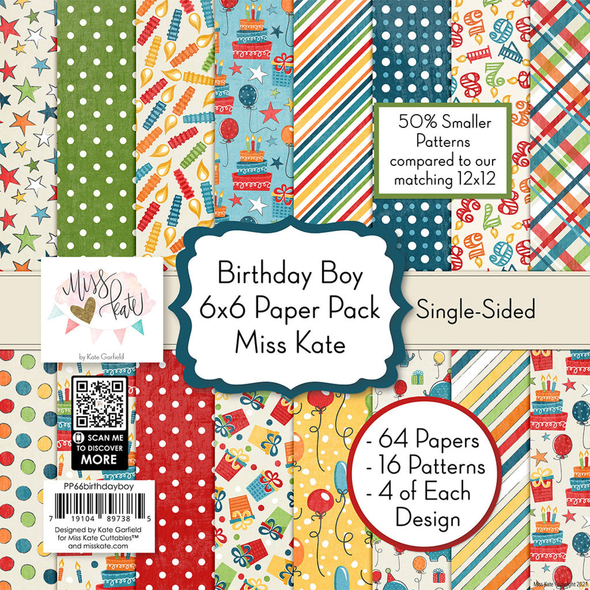 Scrapbook Designs For Birthday Boy