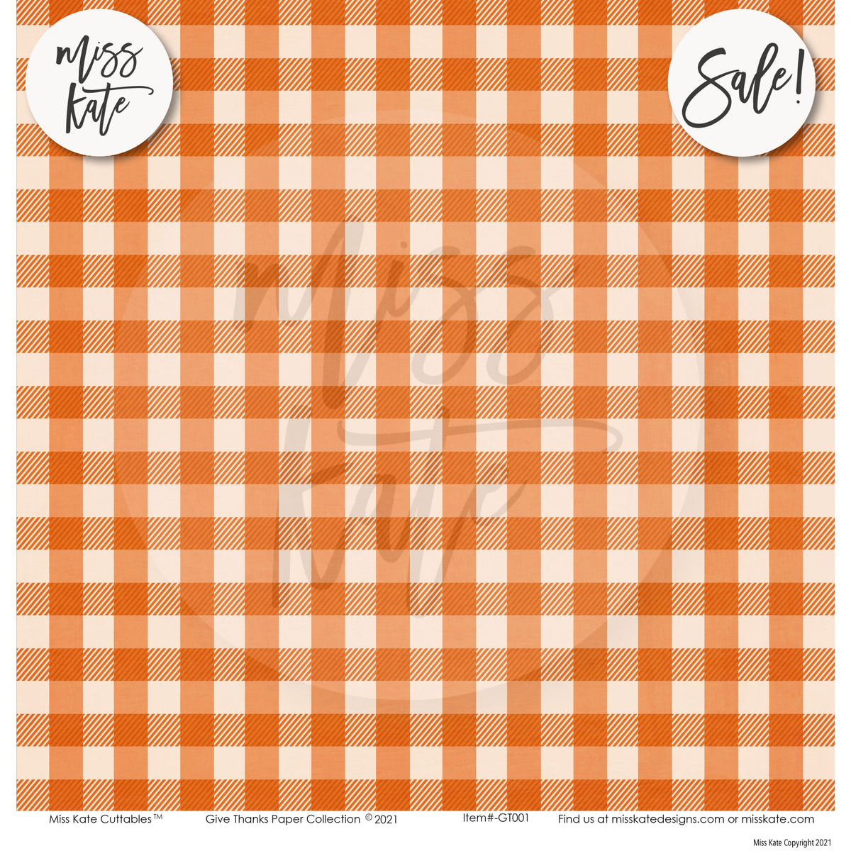 Give Thanks Thanksgiving Scrapbook Paper Pack Single Sided – MISS KATE