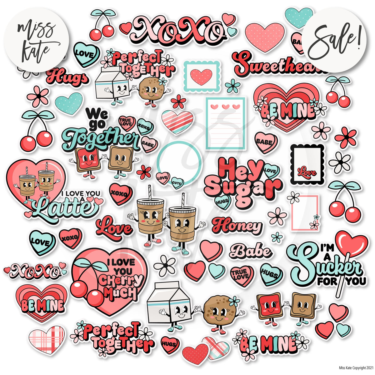 Hey Sugar Scrapbook Paper & Sticker Kit – MISS KATE