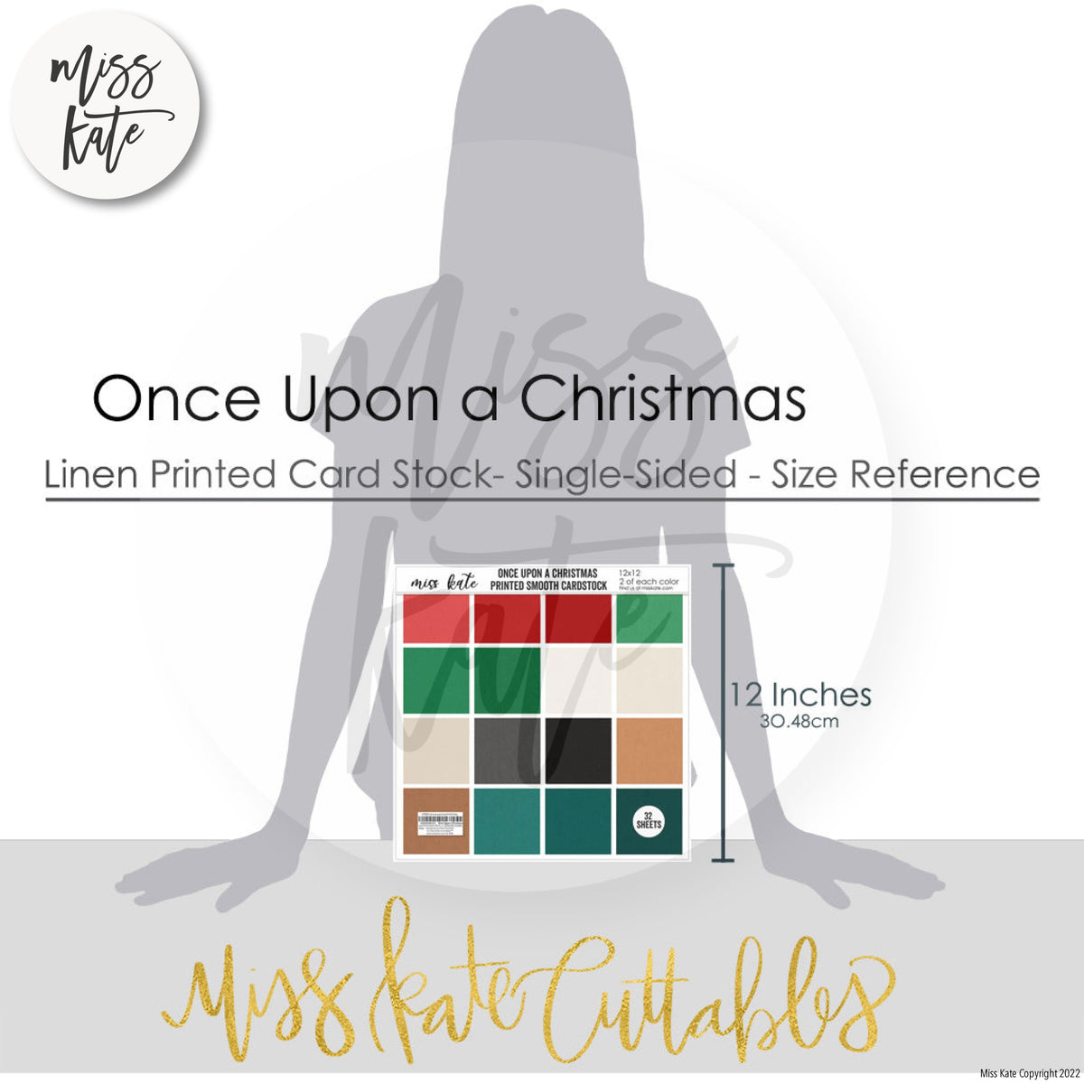 Once Upon a Christmas - Cardstock - for Disneyland Walt Disney World ...