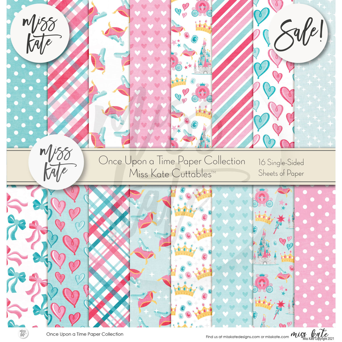 Once Upon a Time - Scrapbook Paper Pack – MISS KATE