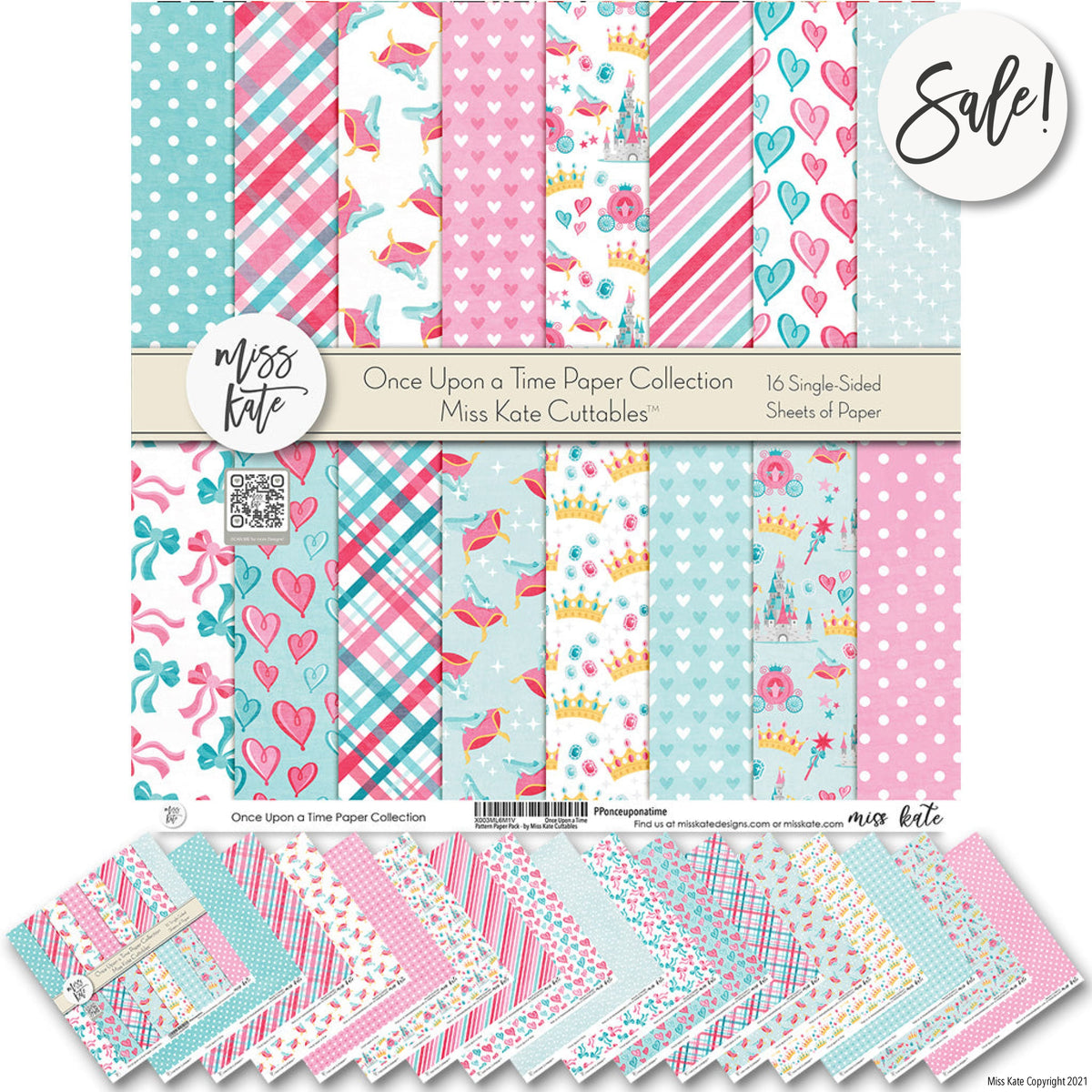Once Upon a Time - Scrapbook Paper Pack – MISS KATE