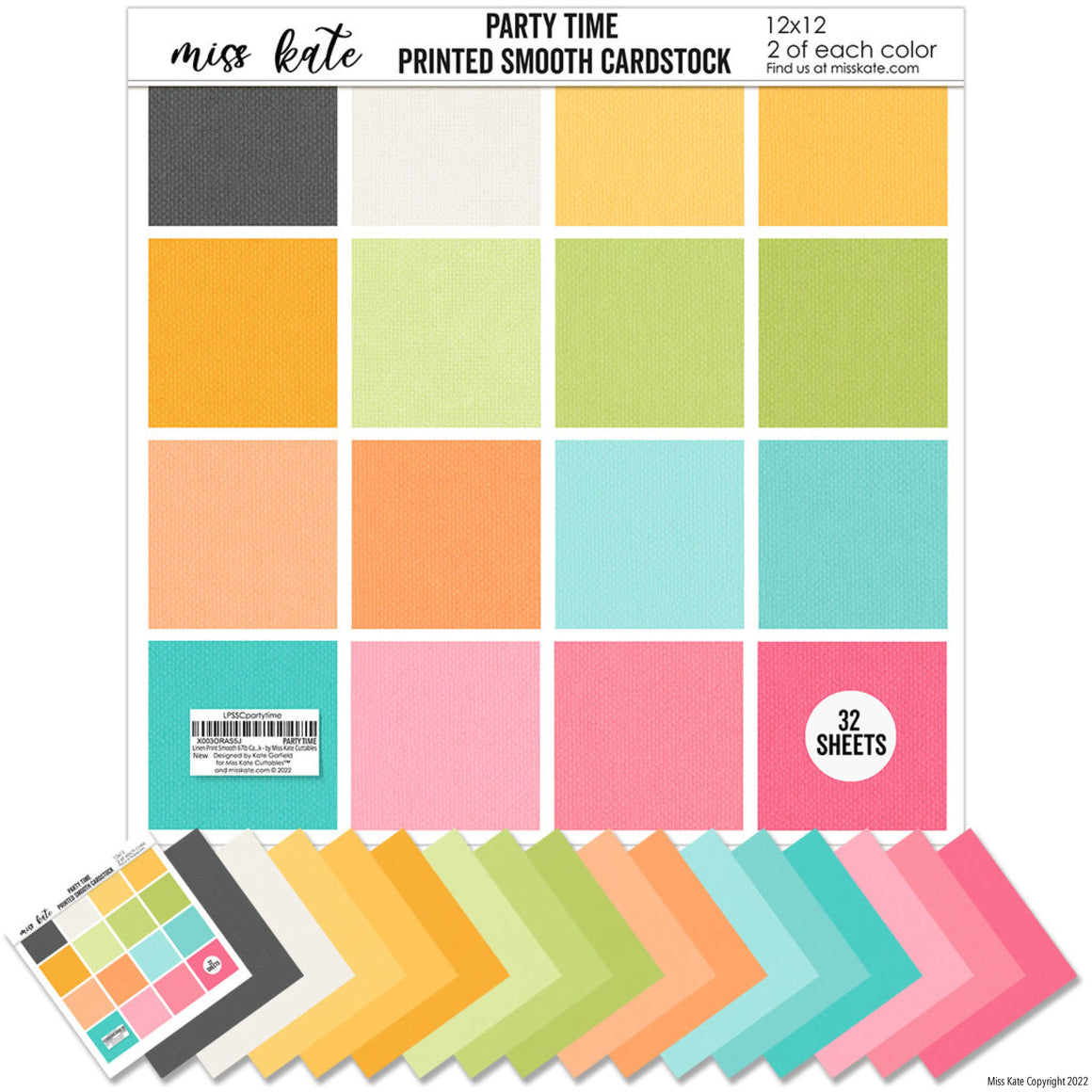 Linen Printed Cardstock – MISS KATE