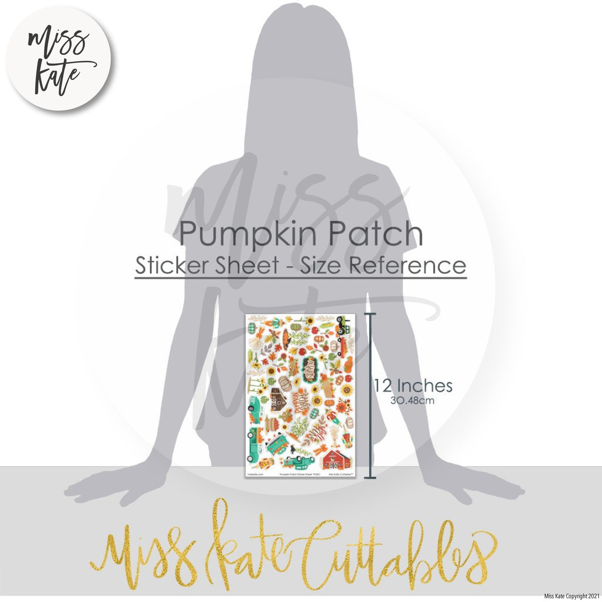 Pumpkin Patch - Sticker Sheet Stickers Fall, planner – MISS KATE