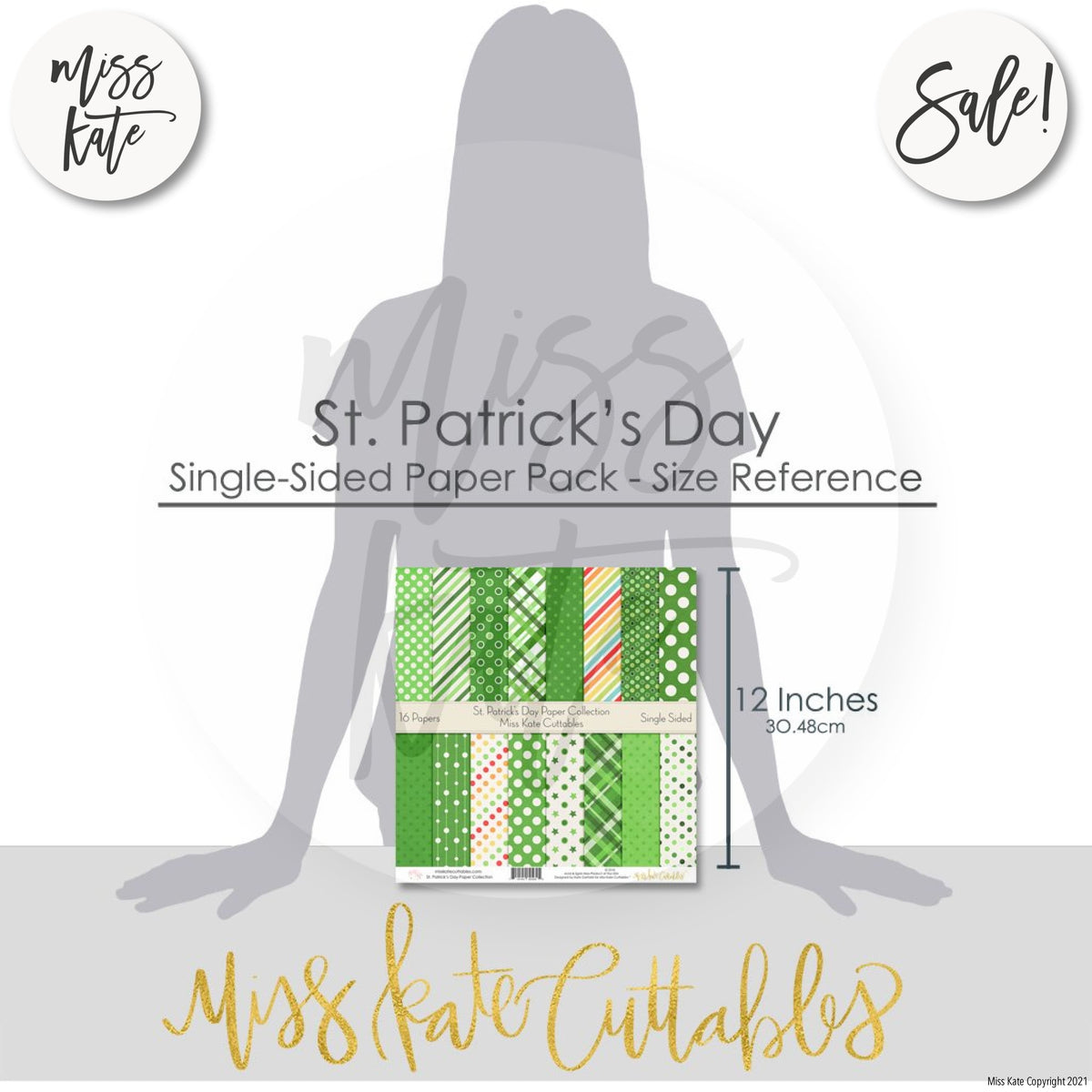 St. Patrick's Day - Scrapbook Paper Pack – MISS KATE