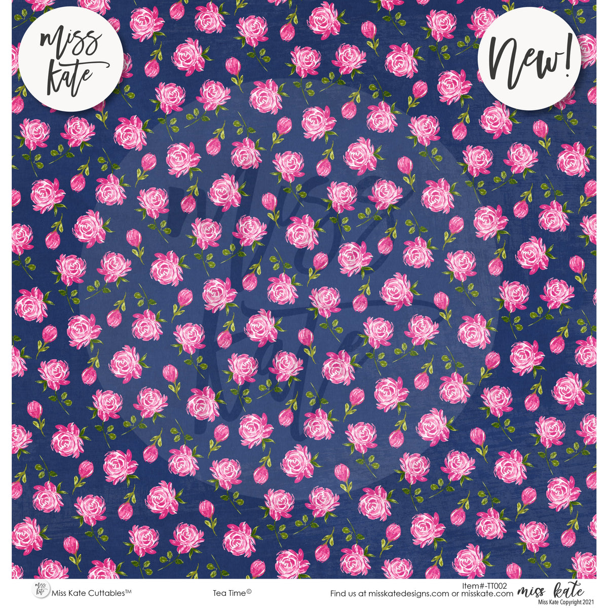 Tea Time Scrapbook Paper Pack Single Sided – MISS KATE